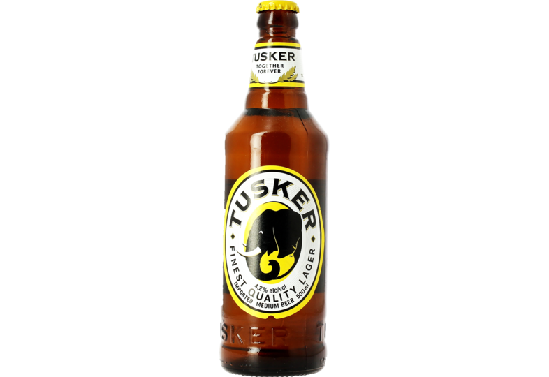 Bière Tusker de la brasserie East African Breweries