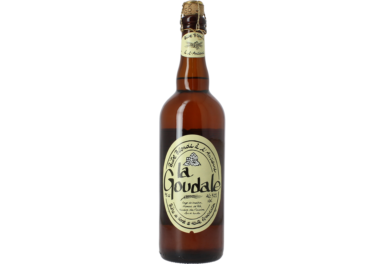 Bière La Goudale 75cL : blonde des Flandres