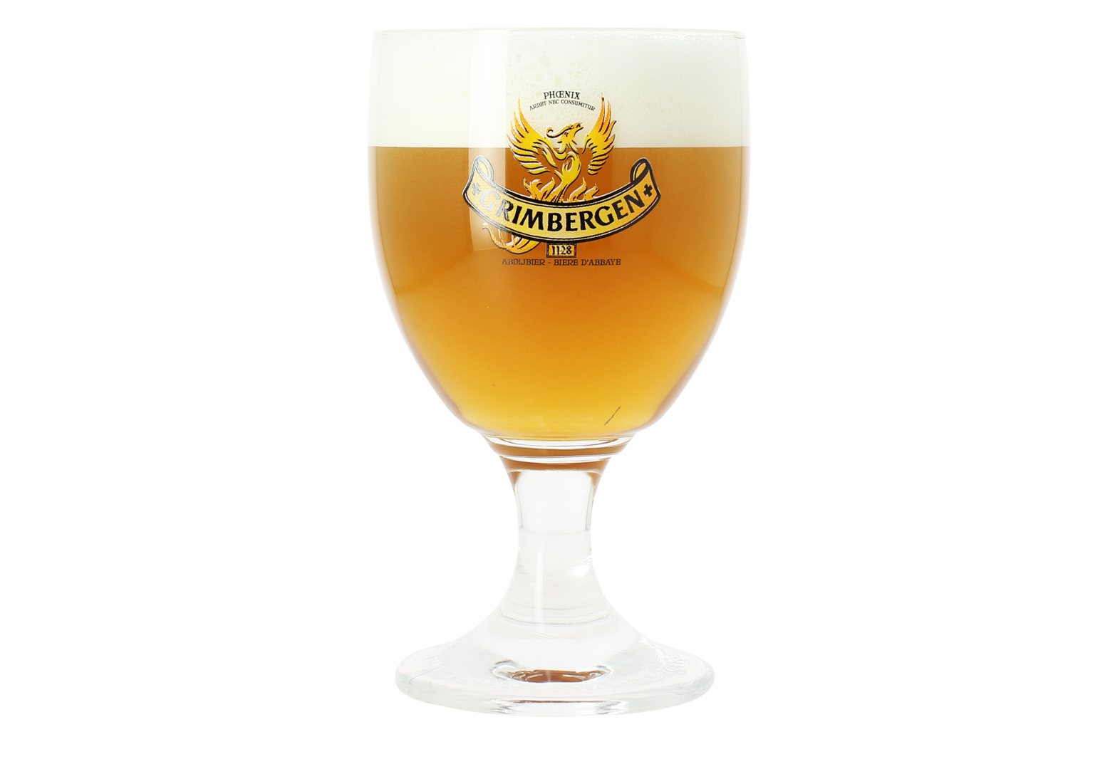 Grimbergen Glas in größe 33cl